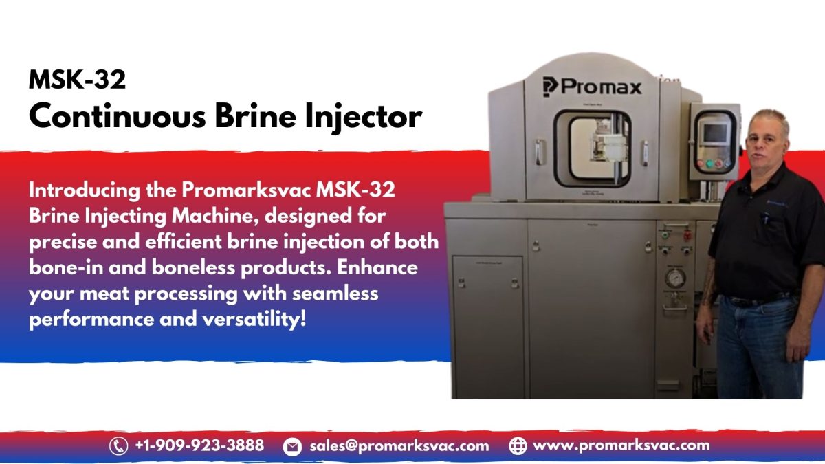 Revolutionizing Meat Processing with the MSK-32 Brine Injector ...