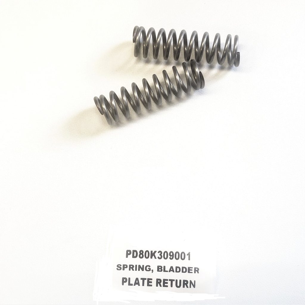 BLADDER PLATE RETURN SPRINGS Part # D80K309001 Price - Manufacturer ...