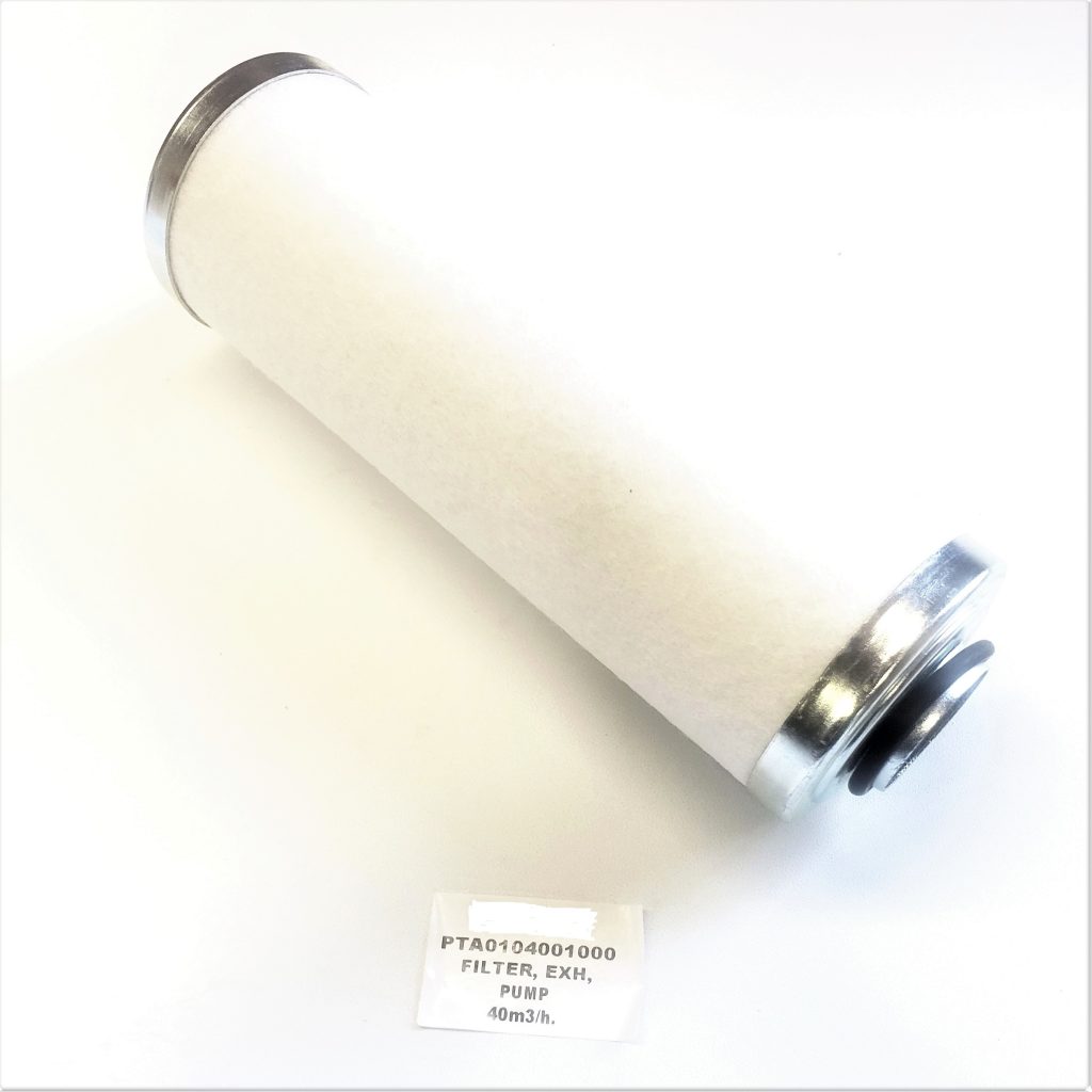 EXHAUST FILTER, F/ 40m3/H PUMP Part # TA0104001000